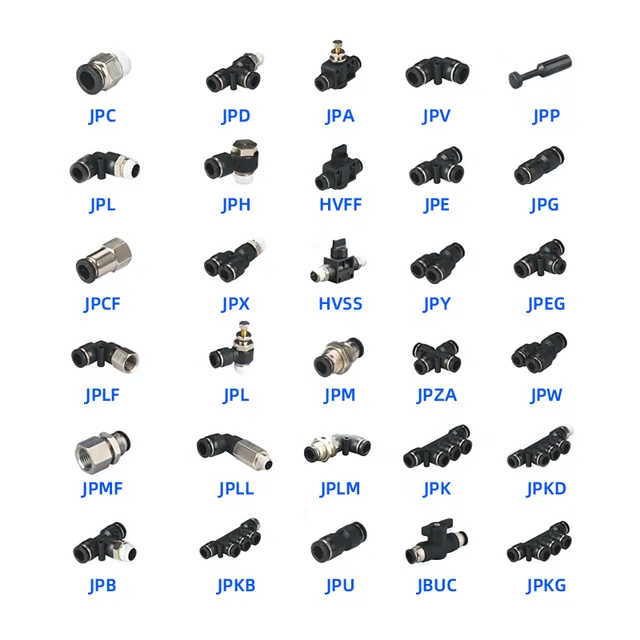 Plastic Pneumatic Fittings Plastic Pneumatic Parts – Inox Pipes & Pumps